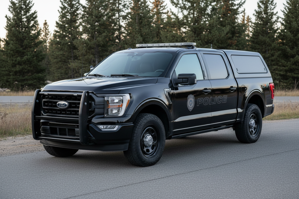 Ford F150 Police Cruiser Rental – UtahPictureCars